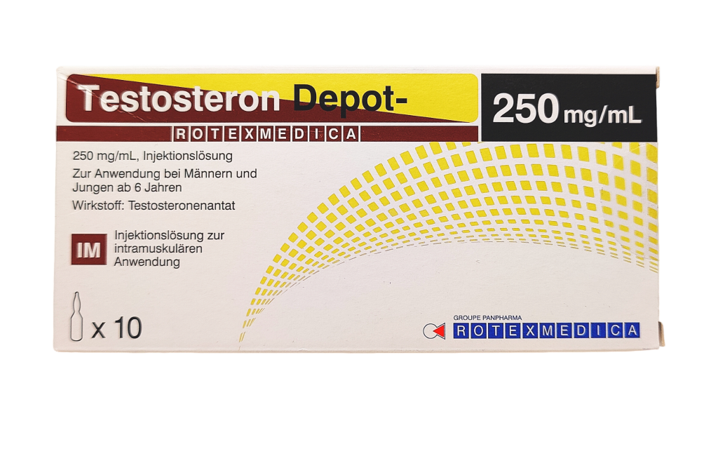 Eredeti ⭐ Rotexmedica Testosteron-Depot rendelés